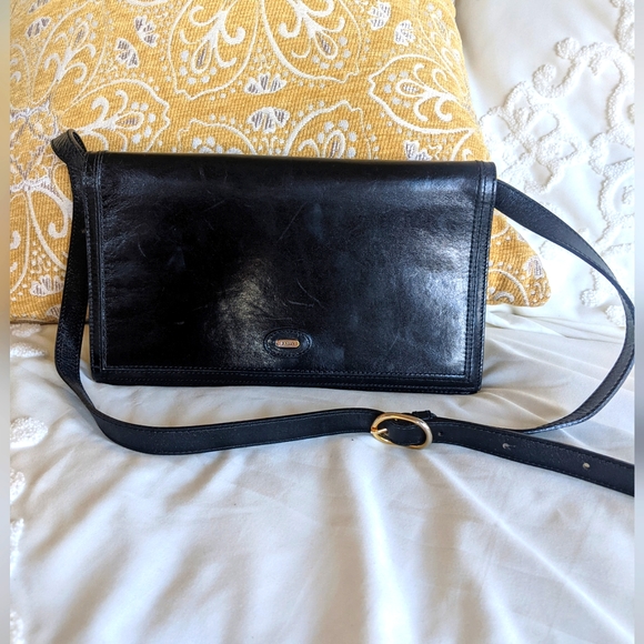 Bally | Bags | Vintage Bally Leather Clutchshoulder Bag | Poshmark